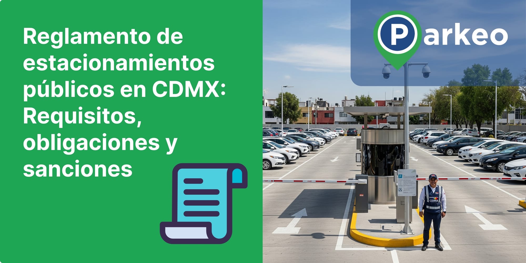 Reglamento de Estacionamientos Públicos en CDMX | Parkeo